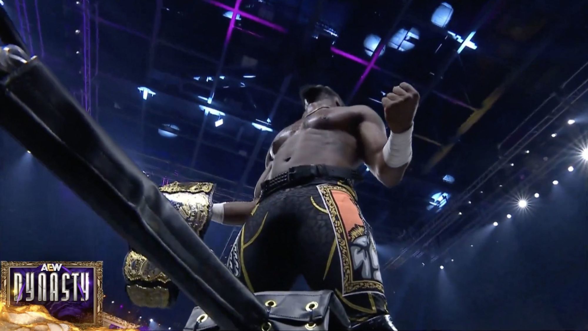 Swerve Strickland Wins AEW World Championship at AEW Dynasty